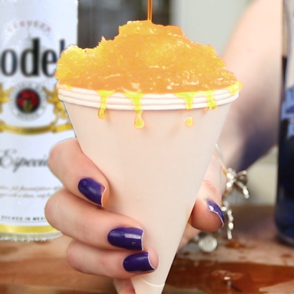 Beer Snow Cones Cocktail Recipe