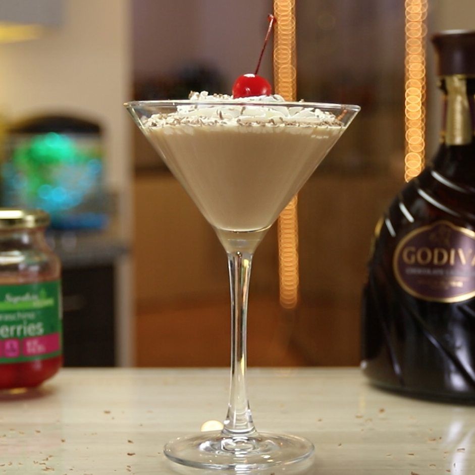Black Forest Martini Cocktail Recipe