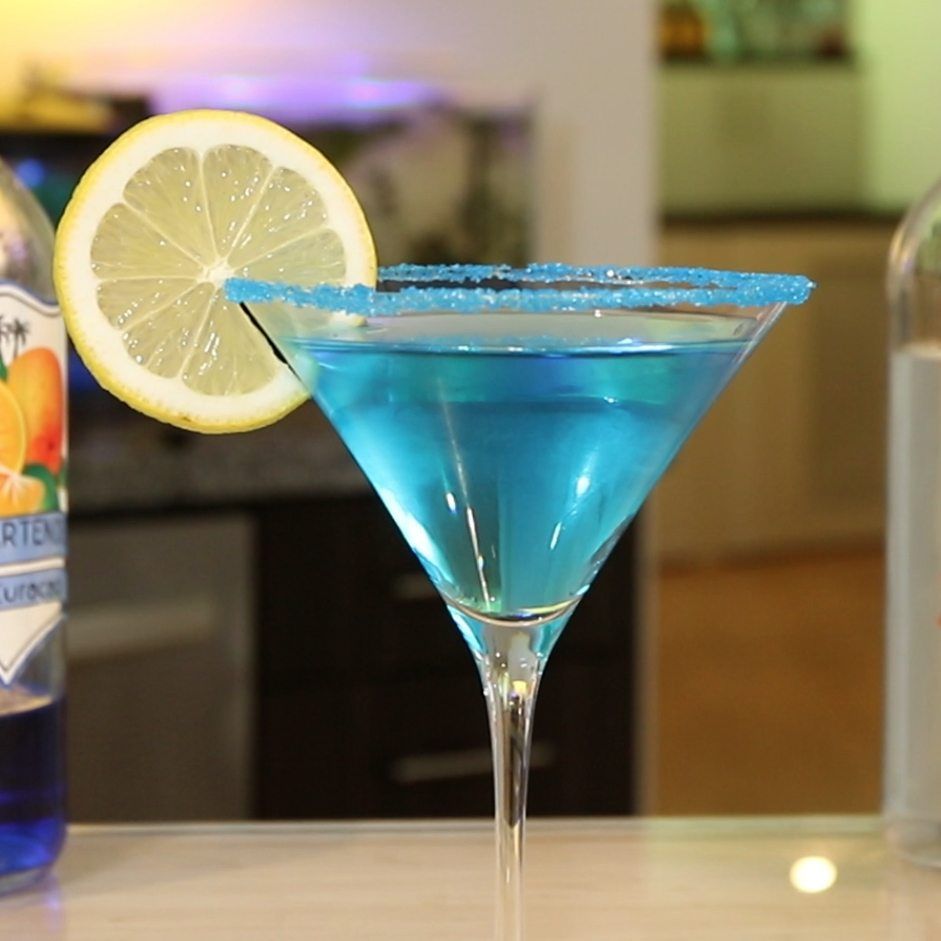 Blue Cosmo Cocktail Recipe