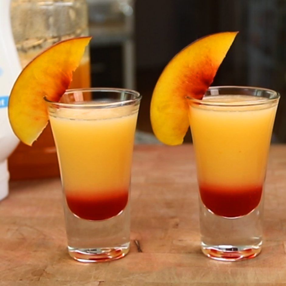 Coco Peach Shooters Cocktail Recipe