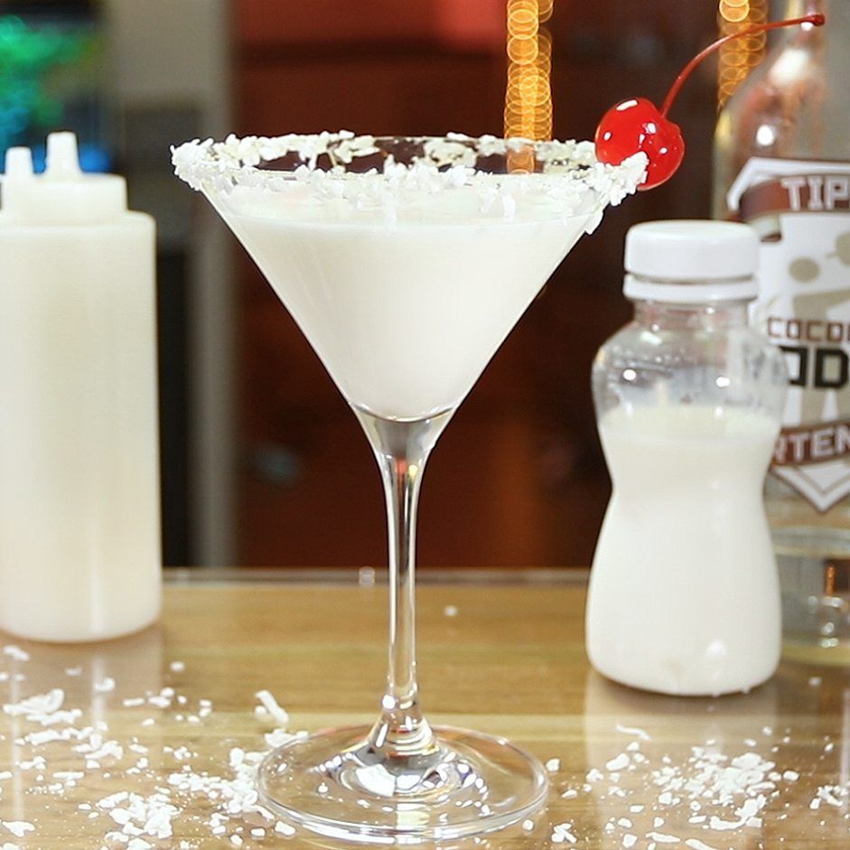 Coconut Cream Martini Cocktail Recipe