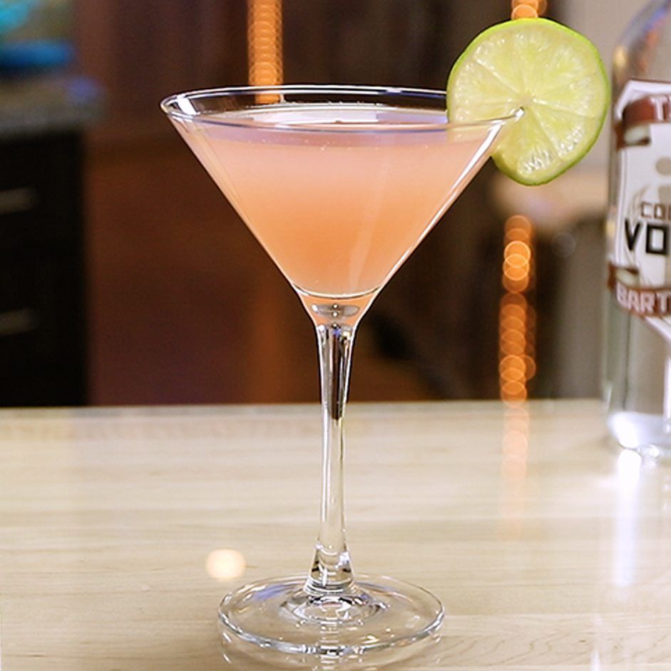 Coconut Guava Martini Cocktail Recipe