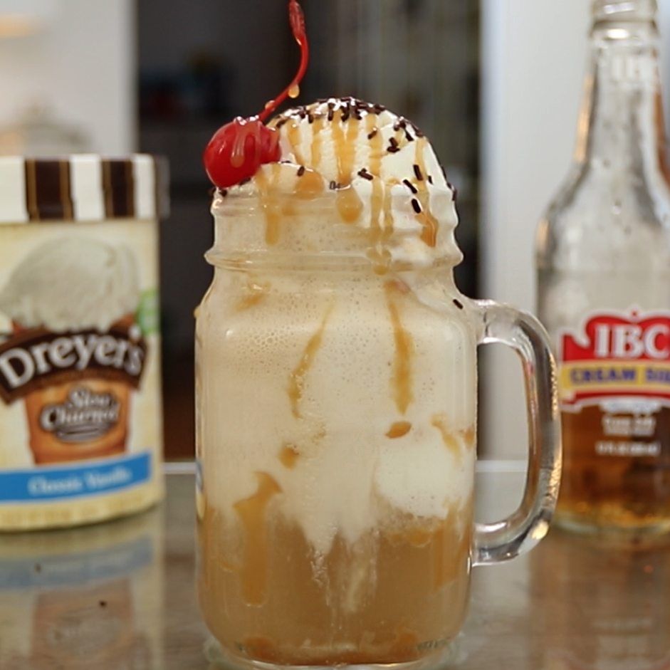 Fireball Whiskey Float Cocktail Recipe