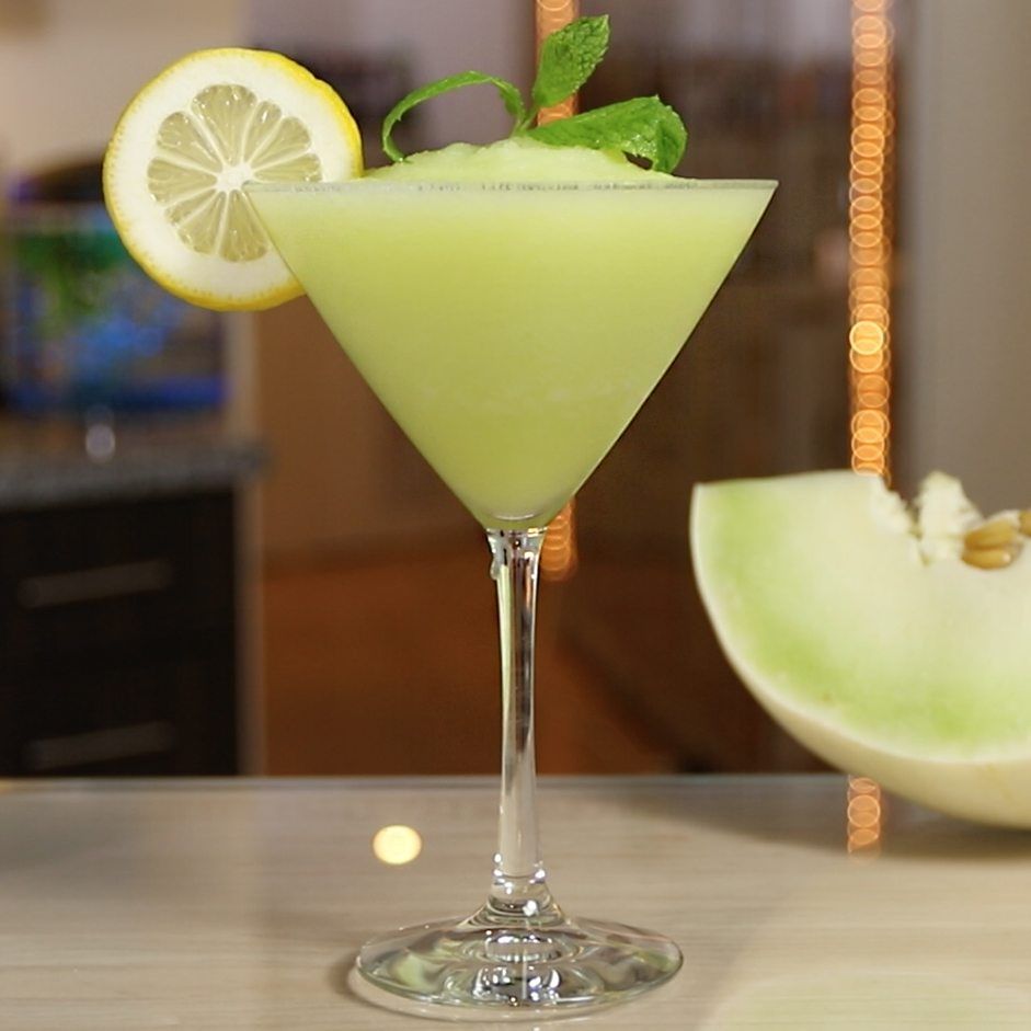 Gin & Melon Slush Cocktail Recipe