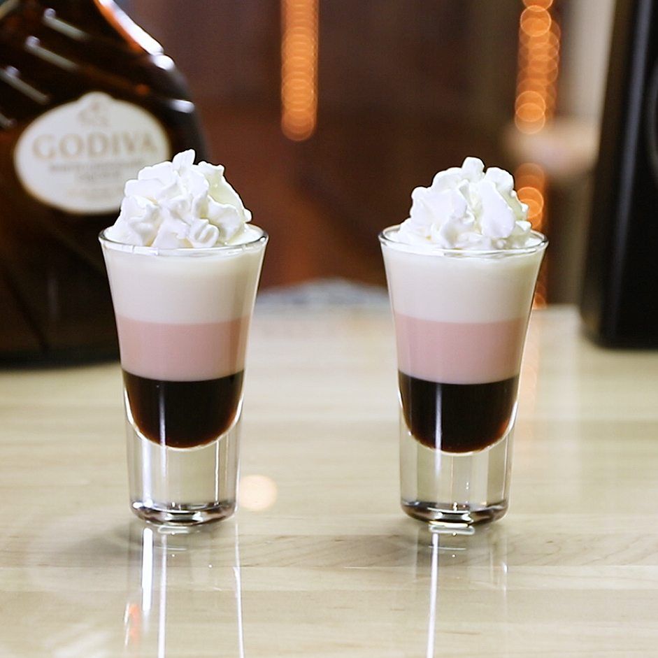Naughty Neapolitan Shots Cocktail Recipe