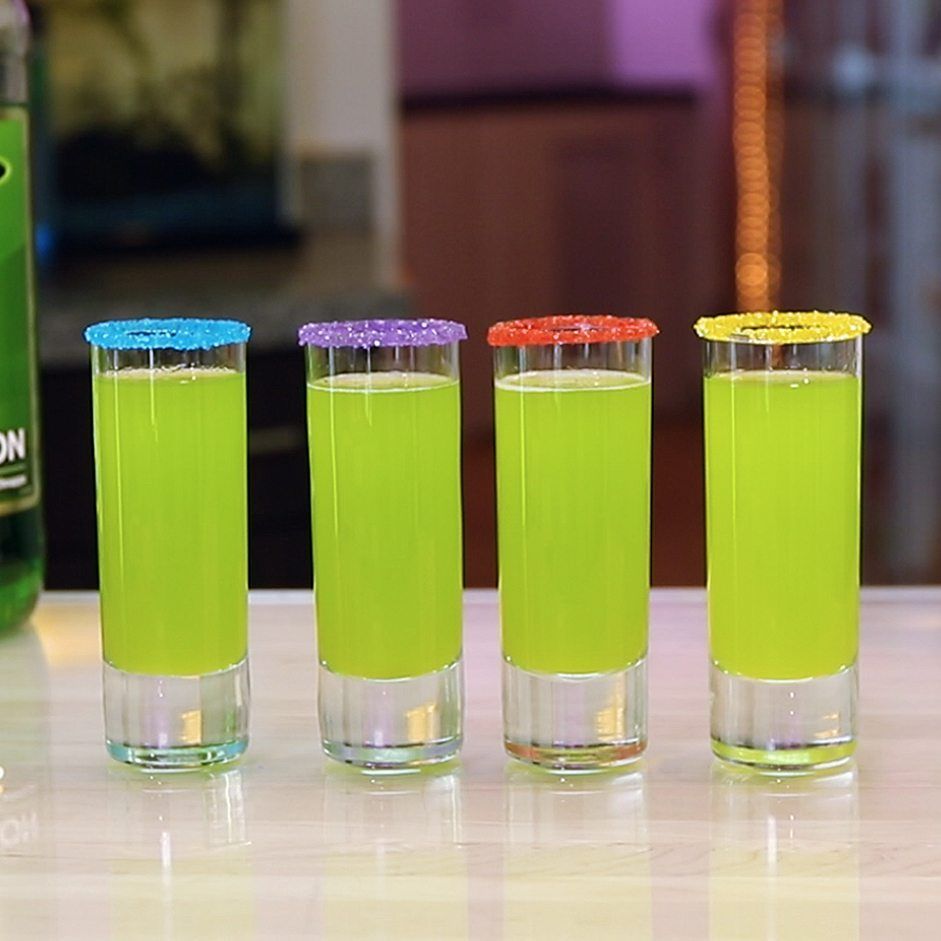 Ninja Turtle Shots Cocktail Recipe