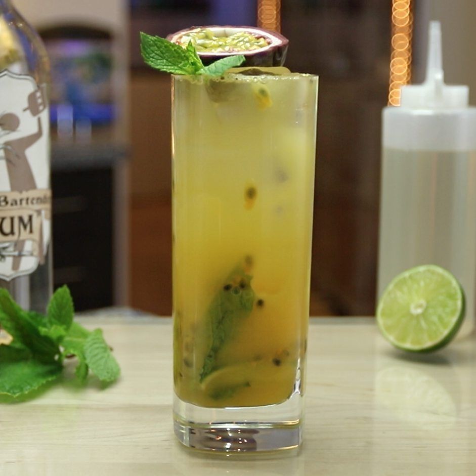 Passion Fruit Mojito Cocktail Recipe