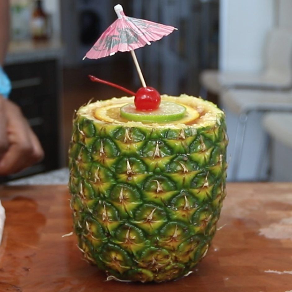 Pineapple Mai Tai Cocktail Recipe