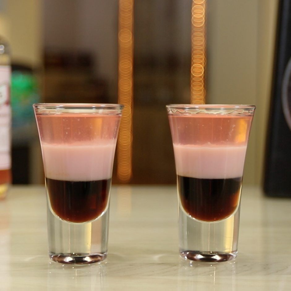 Pink Panther Shooter Cocktail Recipe