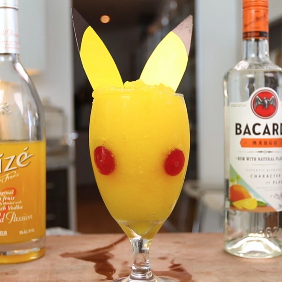 Pokemon Go Pikachu Cocktail Recipe