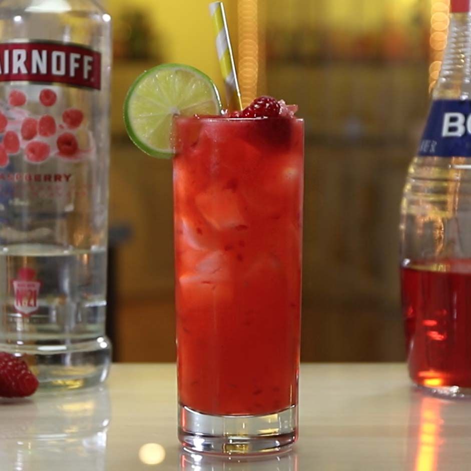 Red Berry Blossom Cocktail Recipe