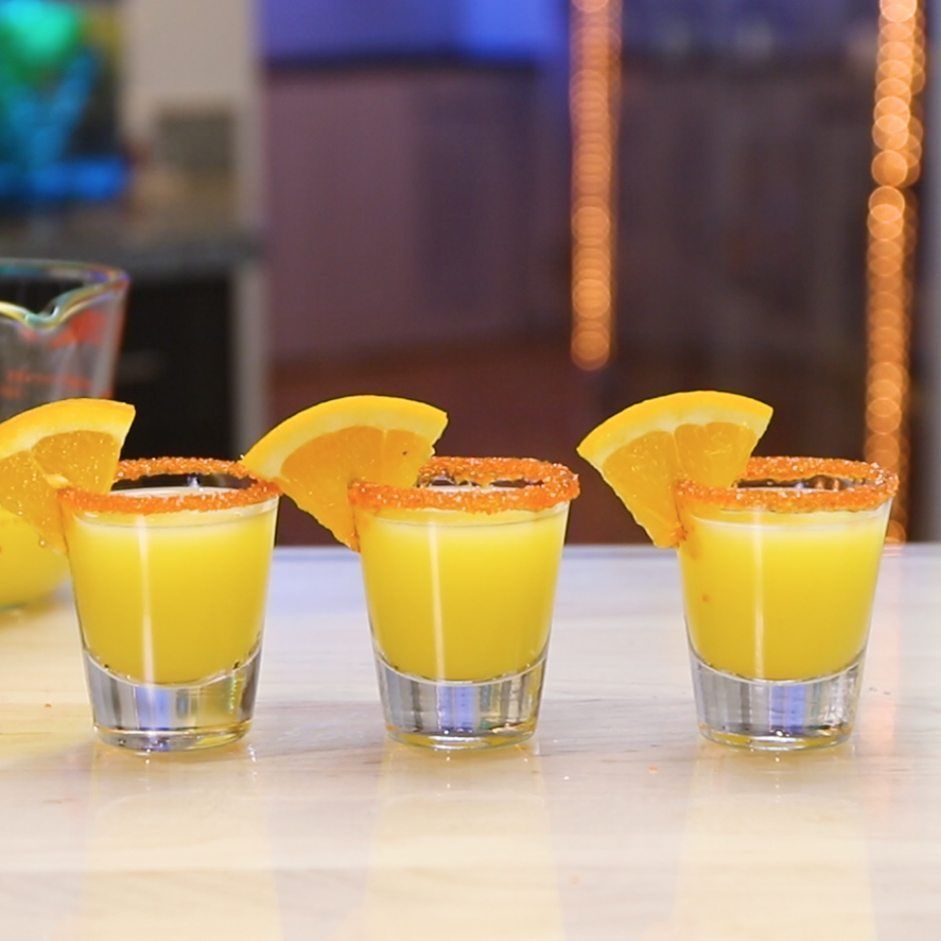 Screwdriver Shots Cocktail Recipe