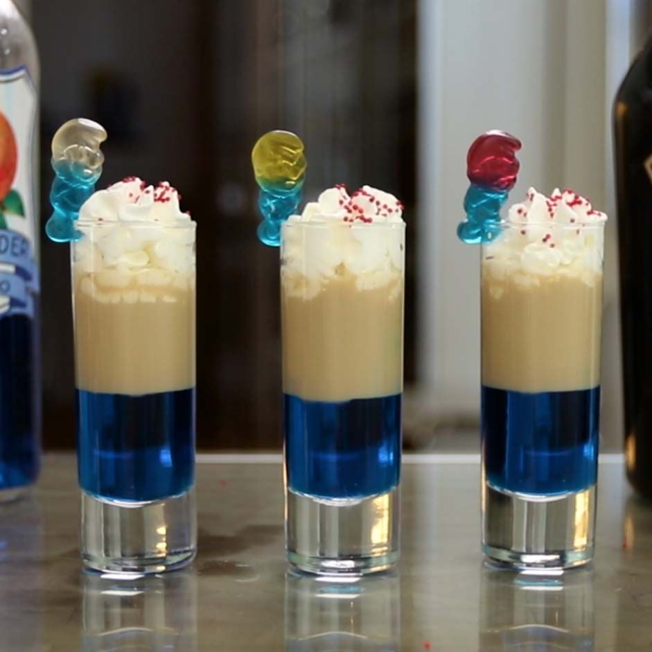 Smurf Shots Cocktail Recipe