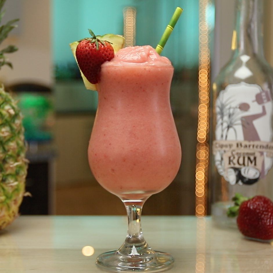 Strawberry Colada Cocktail
