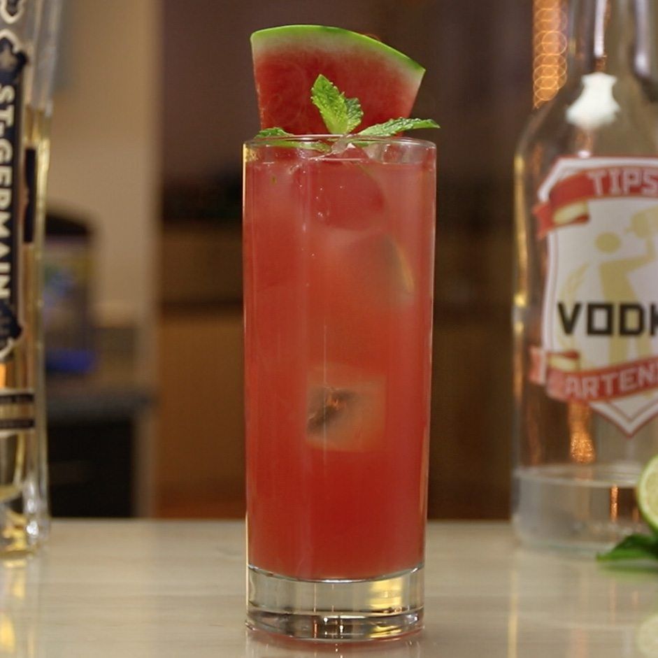 The Cool Watermelon Cocktail Recipe