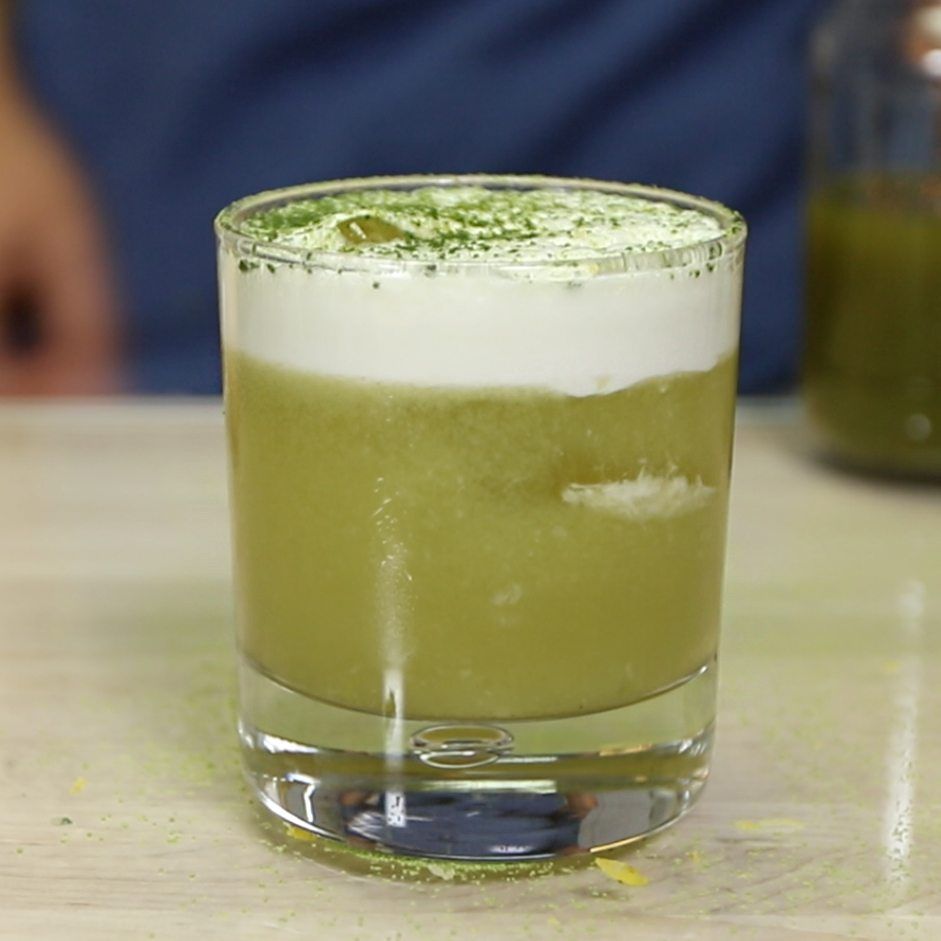 The Matcha Man Sour Cocktail Recipe