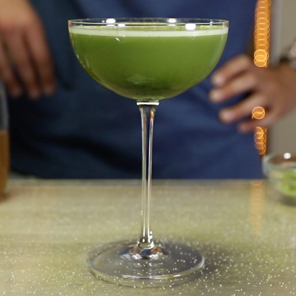 The Morning Matcha Cocktail Recipe