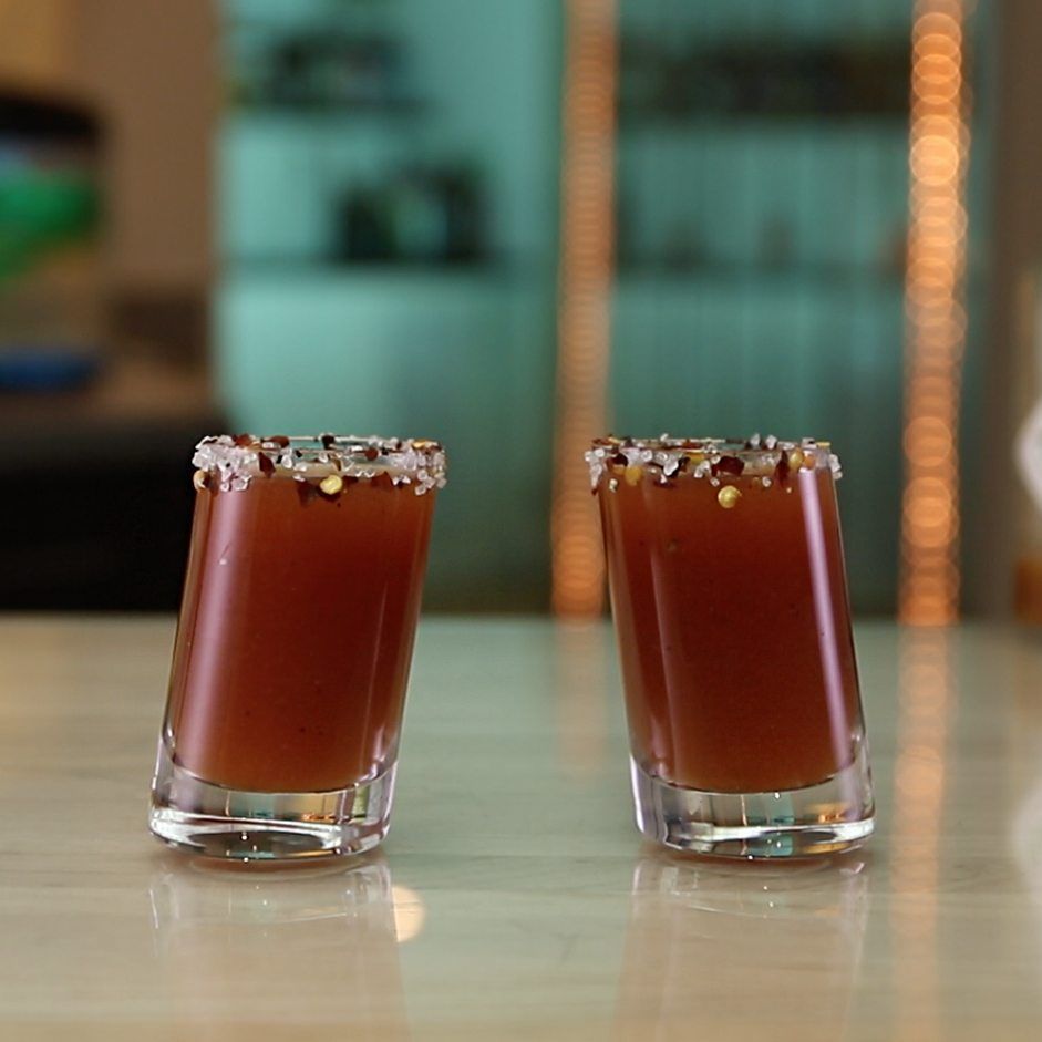 Tiger Blood Shot Cocktail Recipe