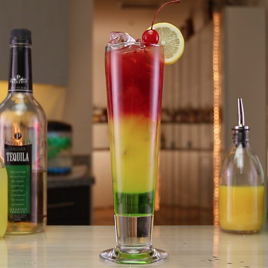 Traffic Light Cooler Cocktail Recipe