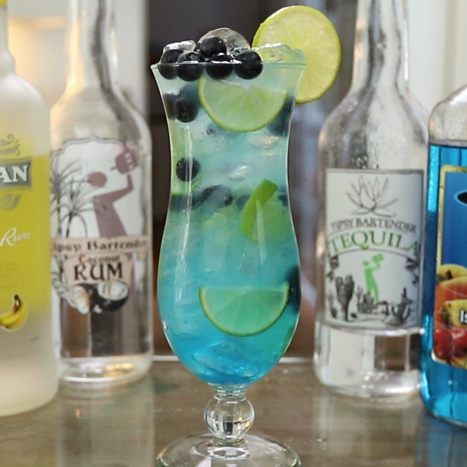 Blue Tropical Drinks