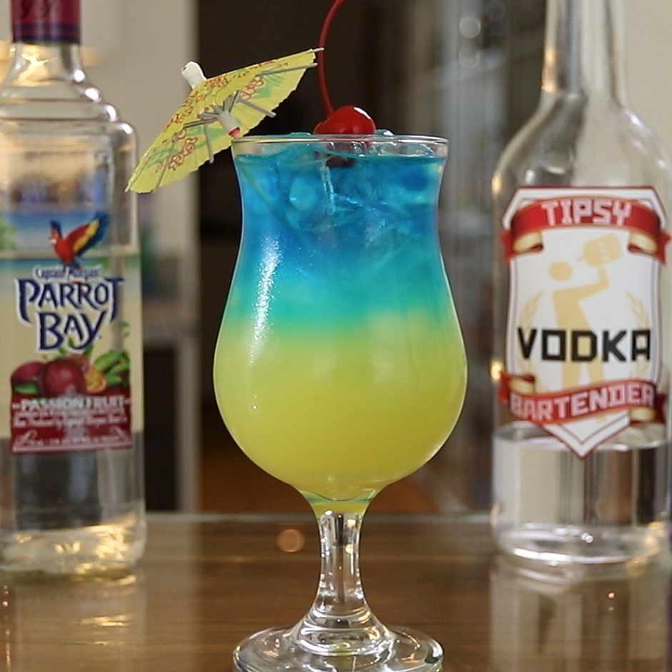 Blue Tropical Drinks