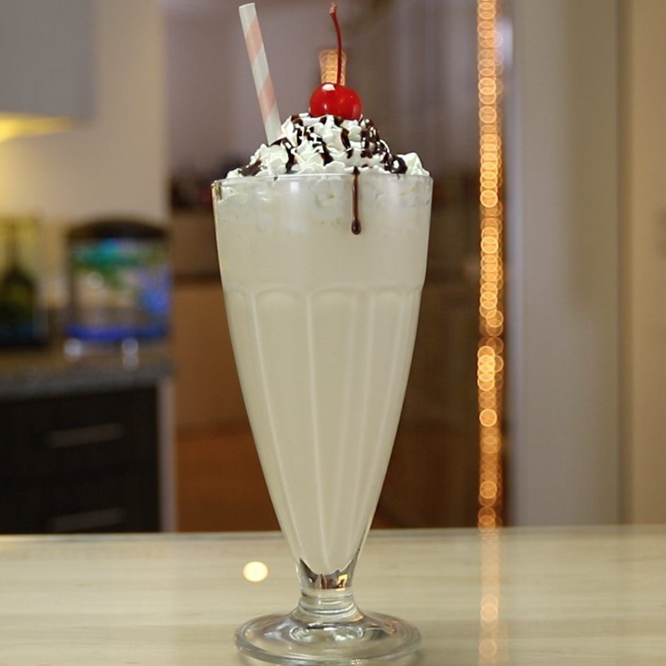 Spiked Vanilla Milkshake Cocktail Recipe