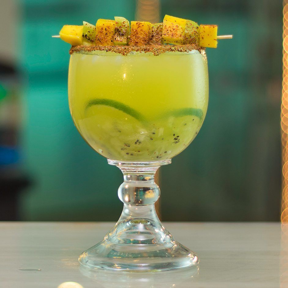 Mango Kiwi Margarita Splash Cocktail Recipe