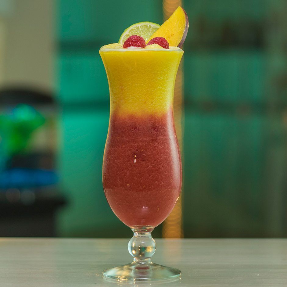 Mango Raspberry Delight Cocktail Recipe