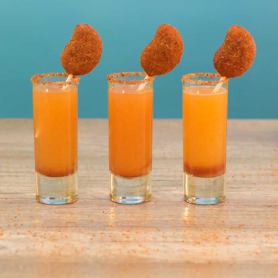 Mini Mangoneada Shots Cocktail Recipe