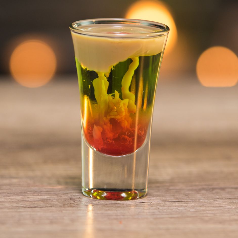 Zombie Brain Hemorrhage Cocktail Recipe