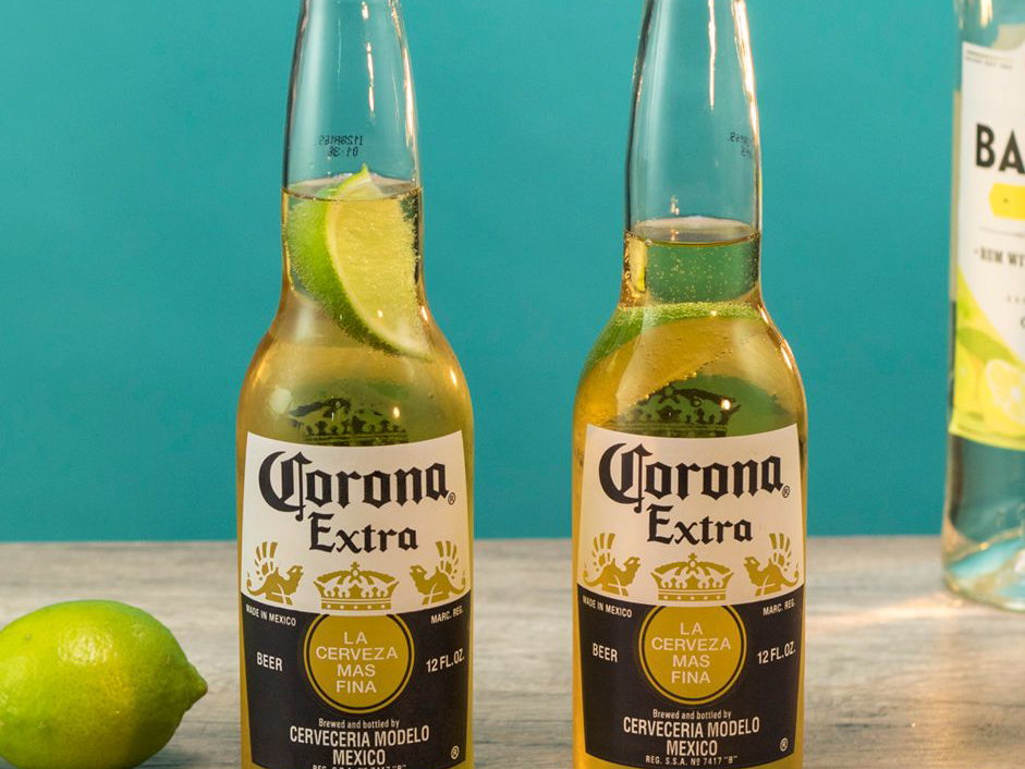 Corona Beer With Lime