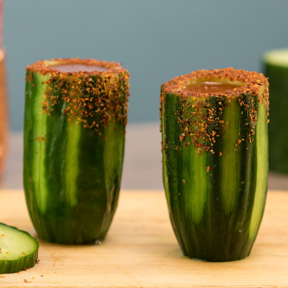 Cucumber Shot Glasses Cocktail Recipe
