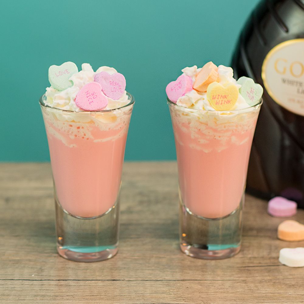 Love Heart Shots Cocktail Recipe