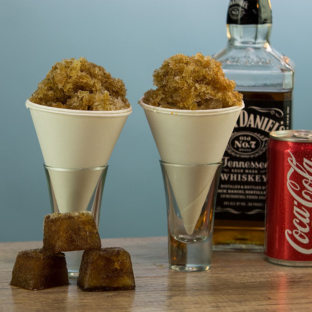 Jack & Coke Snow Cone Cocktail Recipe
