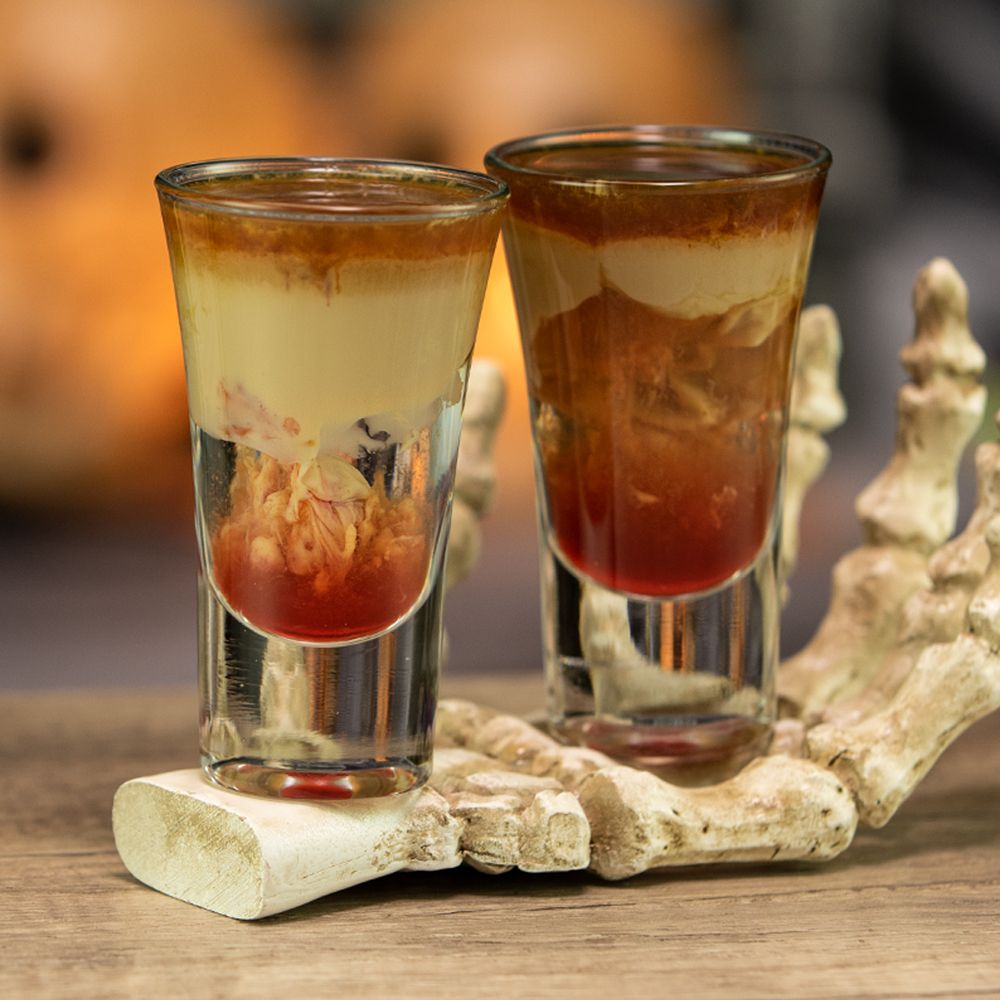 Zombie Brain Shots Cocktail Recipe