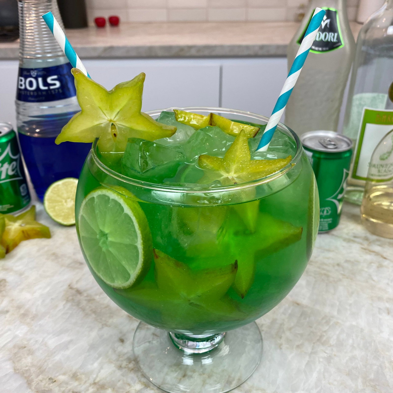 Mermaid Water Punch Cocktail Recipe