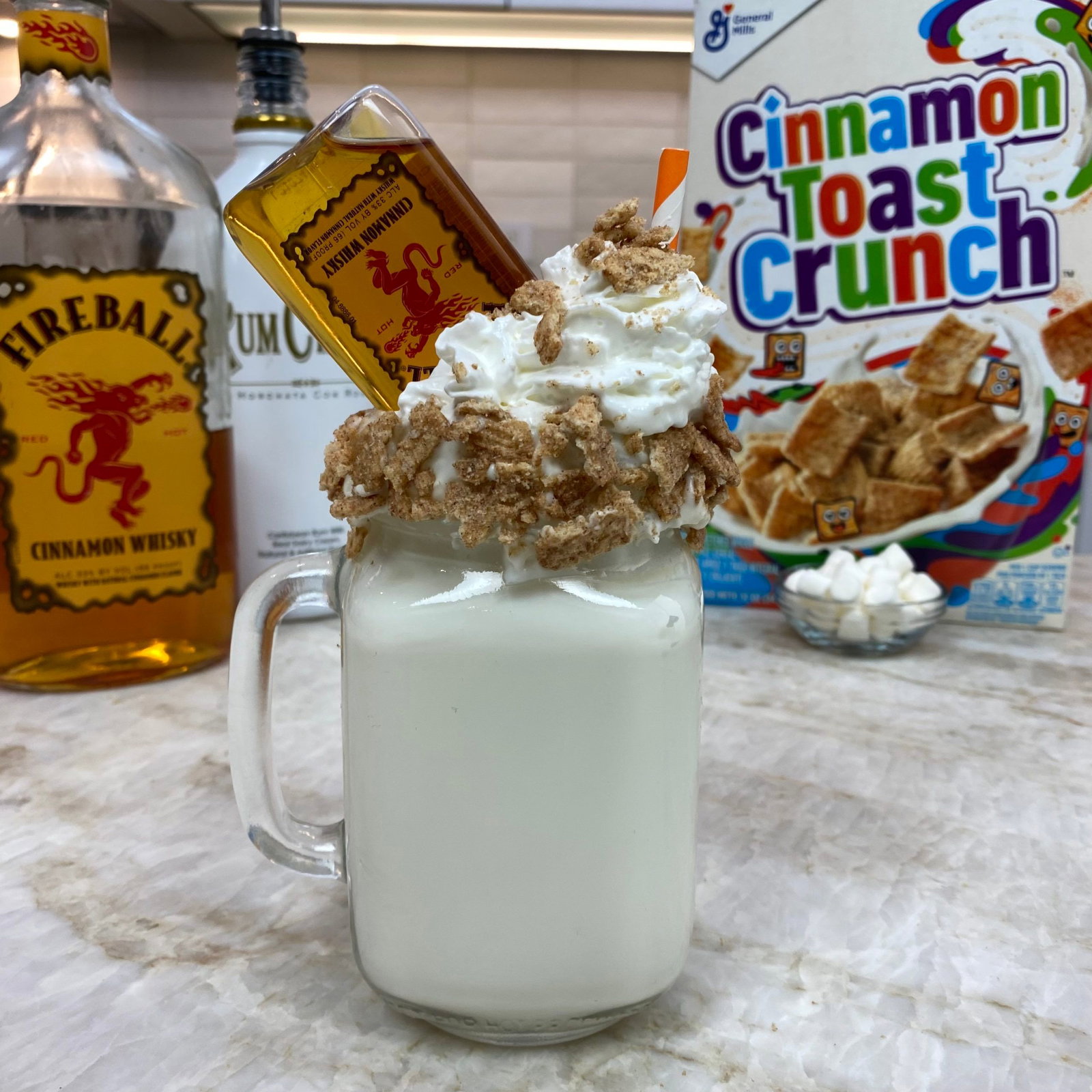 Cinnamon Toast Crunch Hot Chocolate Cocktail Recipe