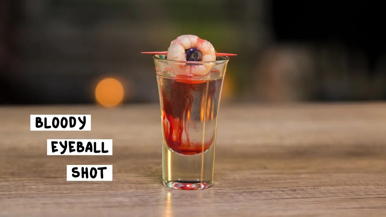 Bloody Eyeball Shot Cocktail Recipe