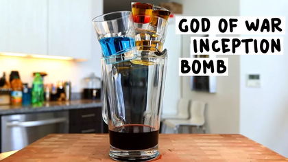 The God Of War Inception Bomb Cocktail Recipe