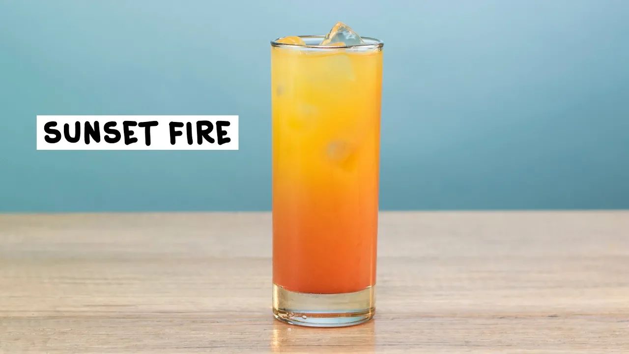 Sunset Fire Cocktail Recipe