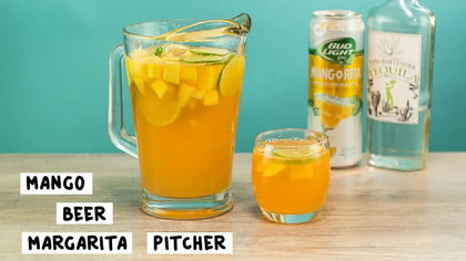 Mango Beer Margarita Pitcher Cocktail Recipe