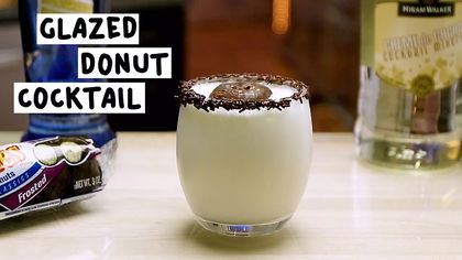 Glazed Donut Cocktail Cocktail Recipe
