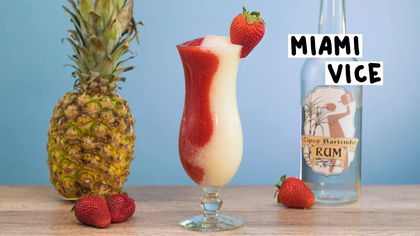 Miami Vice Cocktail Recipe