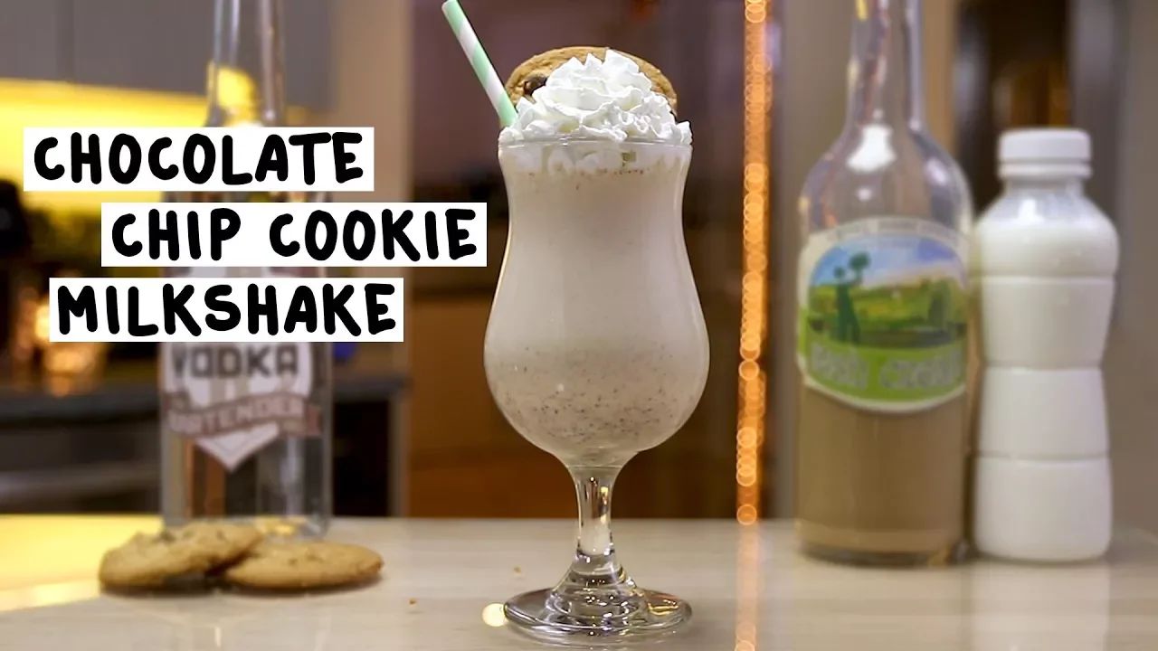 Chocolate Chip Cookie Milkshake Cocktail Recipe