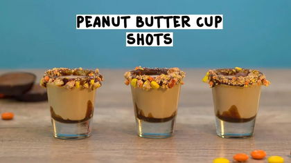 Peanut Butter Cup Shots Cocktail Recipe
