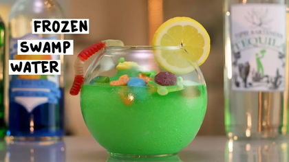 Frozen Swamp Water Cocktail Recipe