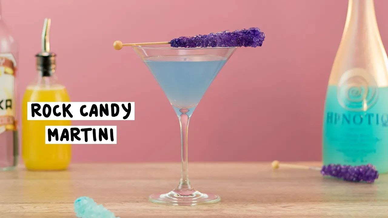 Rock Candy Martini Cocktail Recipe