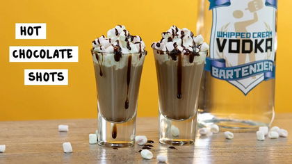 Hot Chocolate Shots Cocktail Recipe