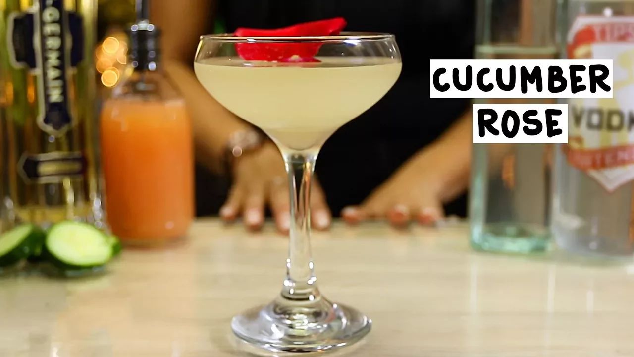 Cucumber Rose Cocktail Recipe