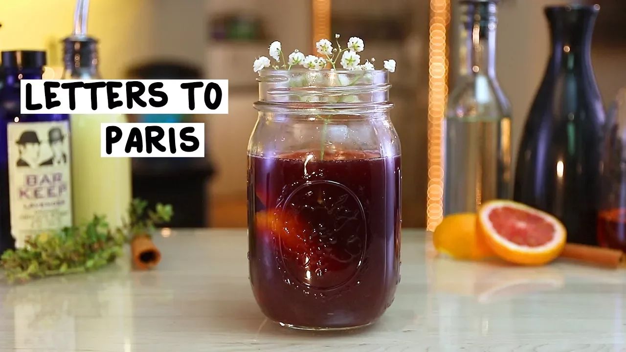 Letters To Paris Cocktail Recipe